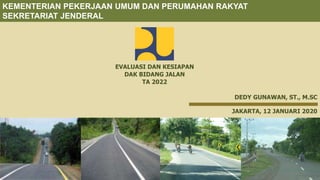 Pfid evaluasi dan persiapan dak ta 2022 - pak dedy | PPTX