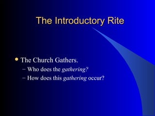 Pfi Sacraments And Liturgy Lesson 3 | PPT