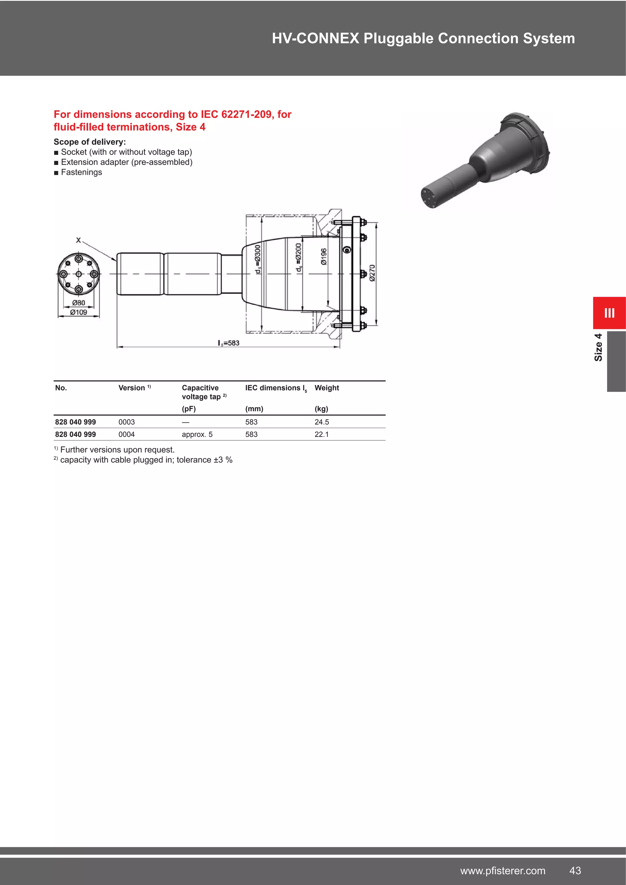 Pfisterer Cable Systems - Cable Fittings For High Voltage Networks - HV ...
