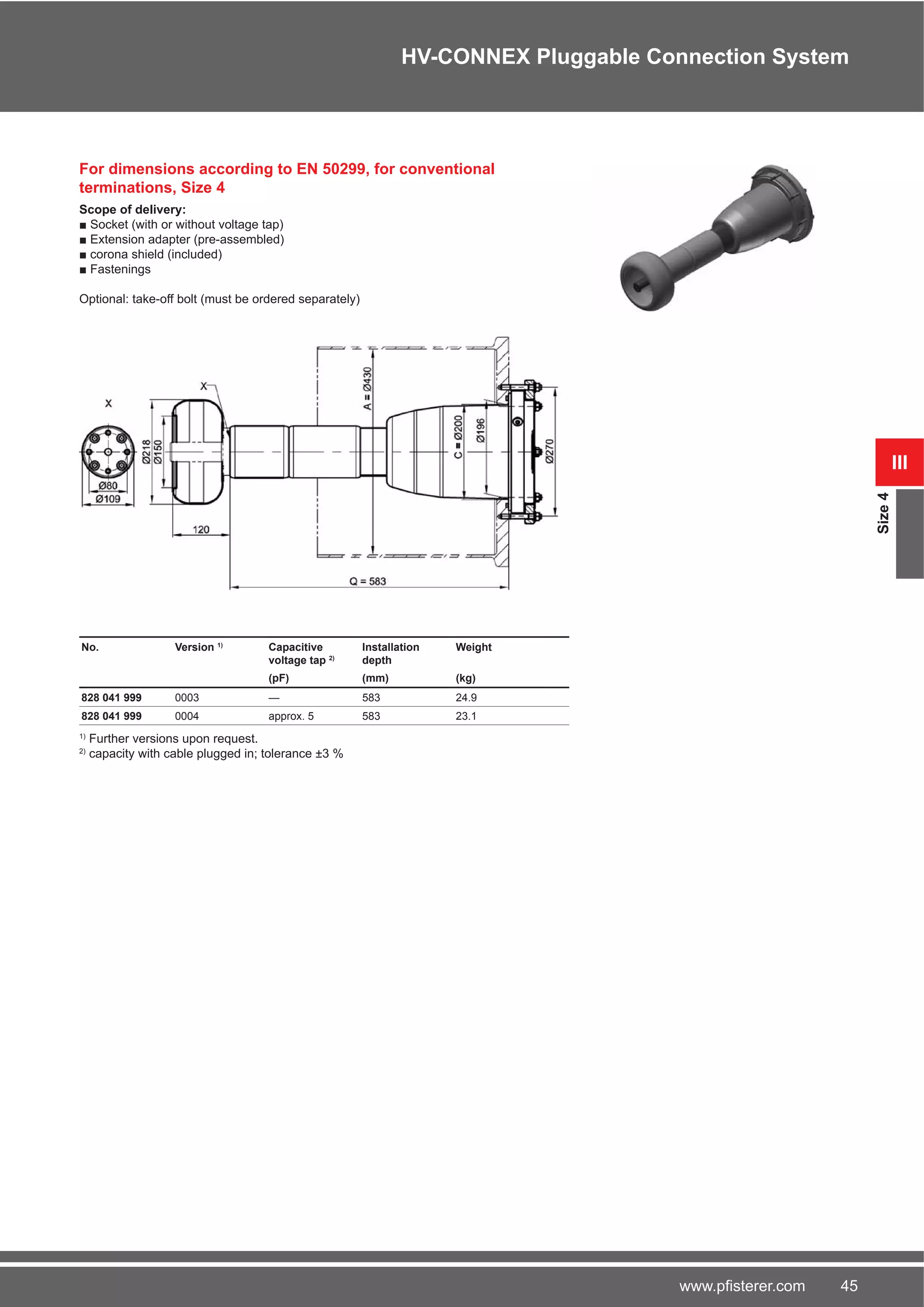 Pfisterer Cable Systems - Cable Fittings For High Voltage Networks - HV ...