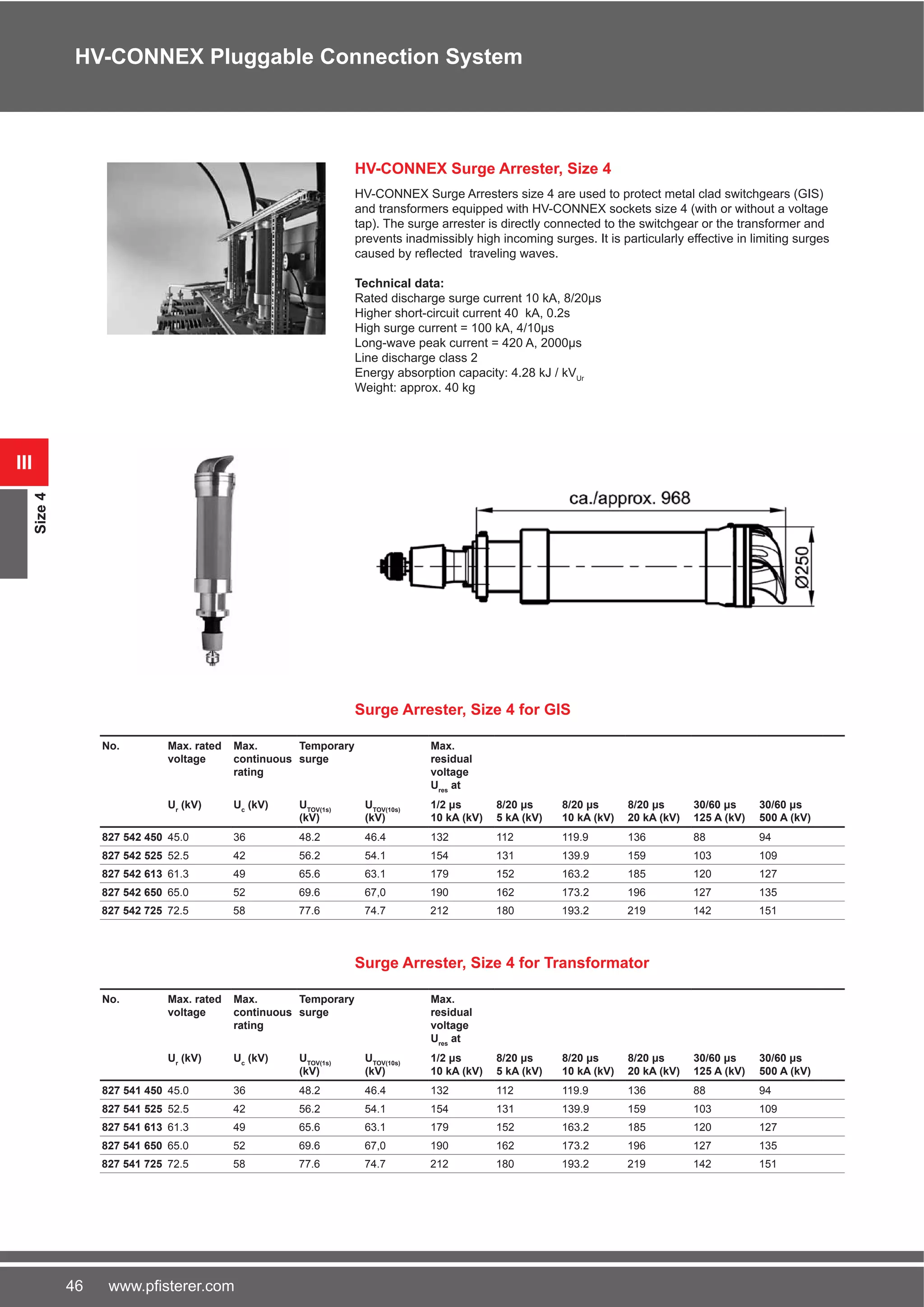 Pfisterer Cable Systems - Cable Fittings For High Voltage Networks - HV ...