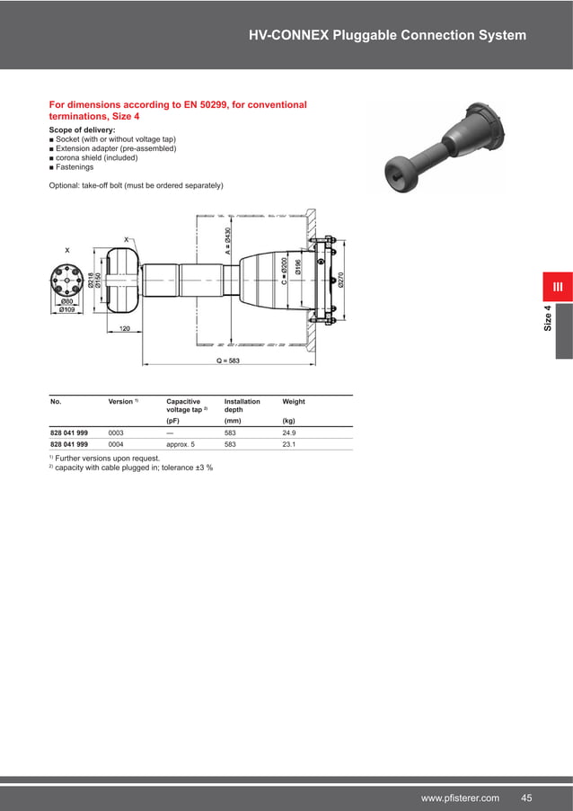 Pfisterer Cable Systems - Cable Fittings For High Voltage Networks - HV ...