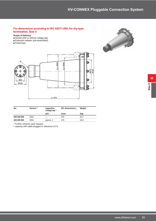 Pfisterer Cable Systems - Cable Fittings For High Voltage Networks - HV ...