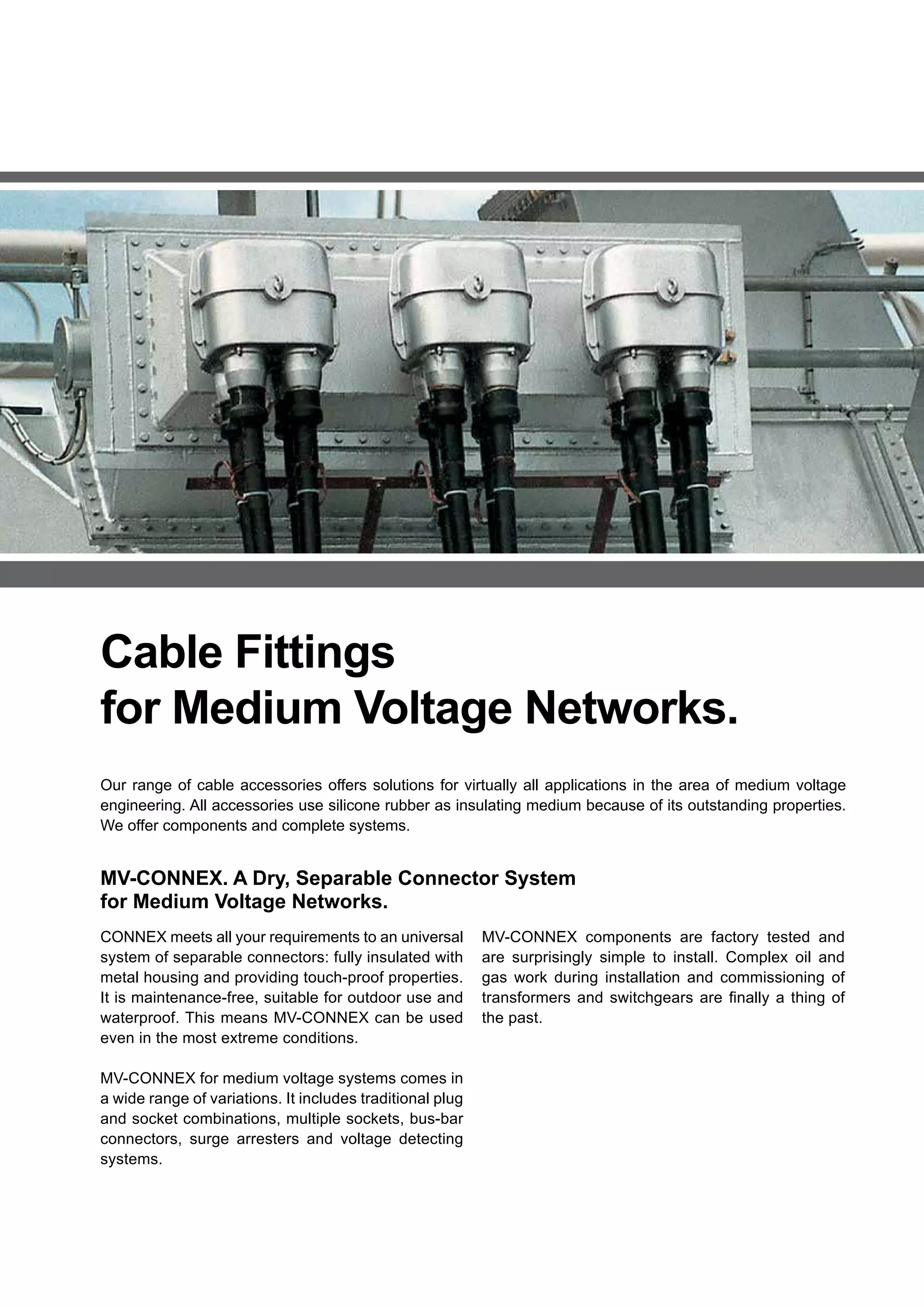 Pfisterer Connex - Cable Connectors & Systems For Medium Voltage ...
