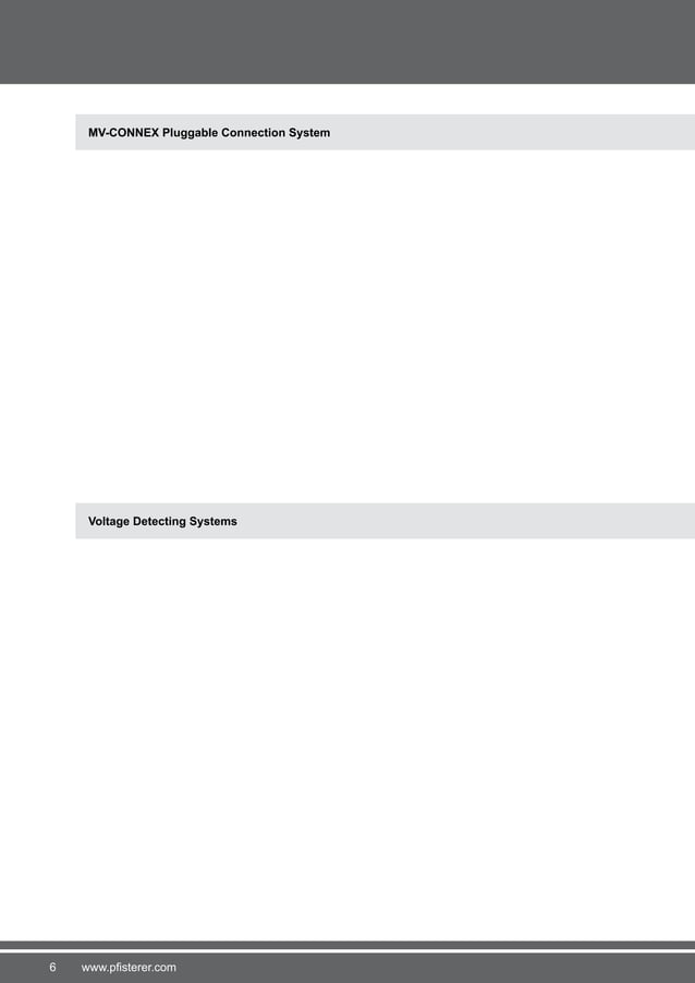 Pfisterer Connex - Cable Connectors & Systems For Medium Voltage Networks | PDF | Home ...
