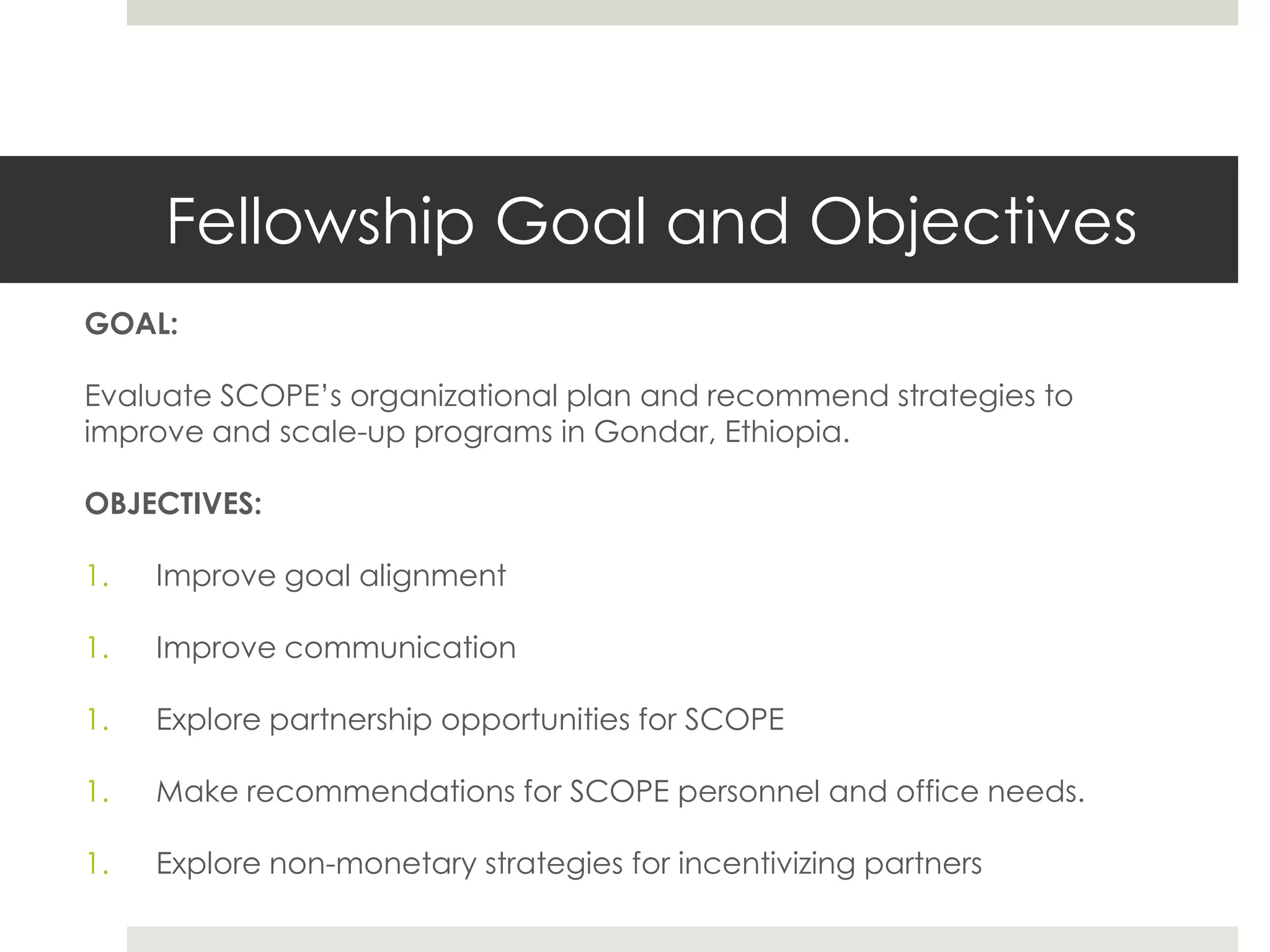 Kate's SCOPE Board Presentation | PPT