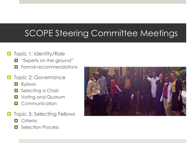 Kate's SCOPE Board Presentation | PPT