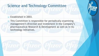 Pfizer - Corporate governance | PPTX