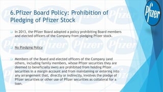 Pfizer - Corporate governance | PPTX