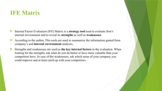 Overview of PFizer firm from strategic management point of view | PPTX