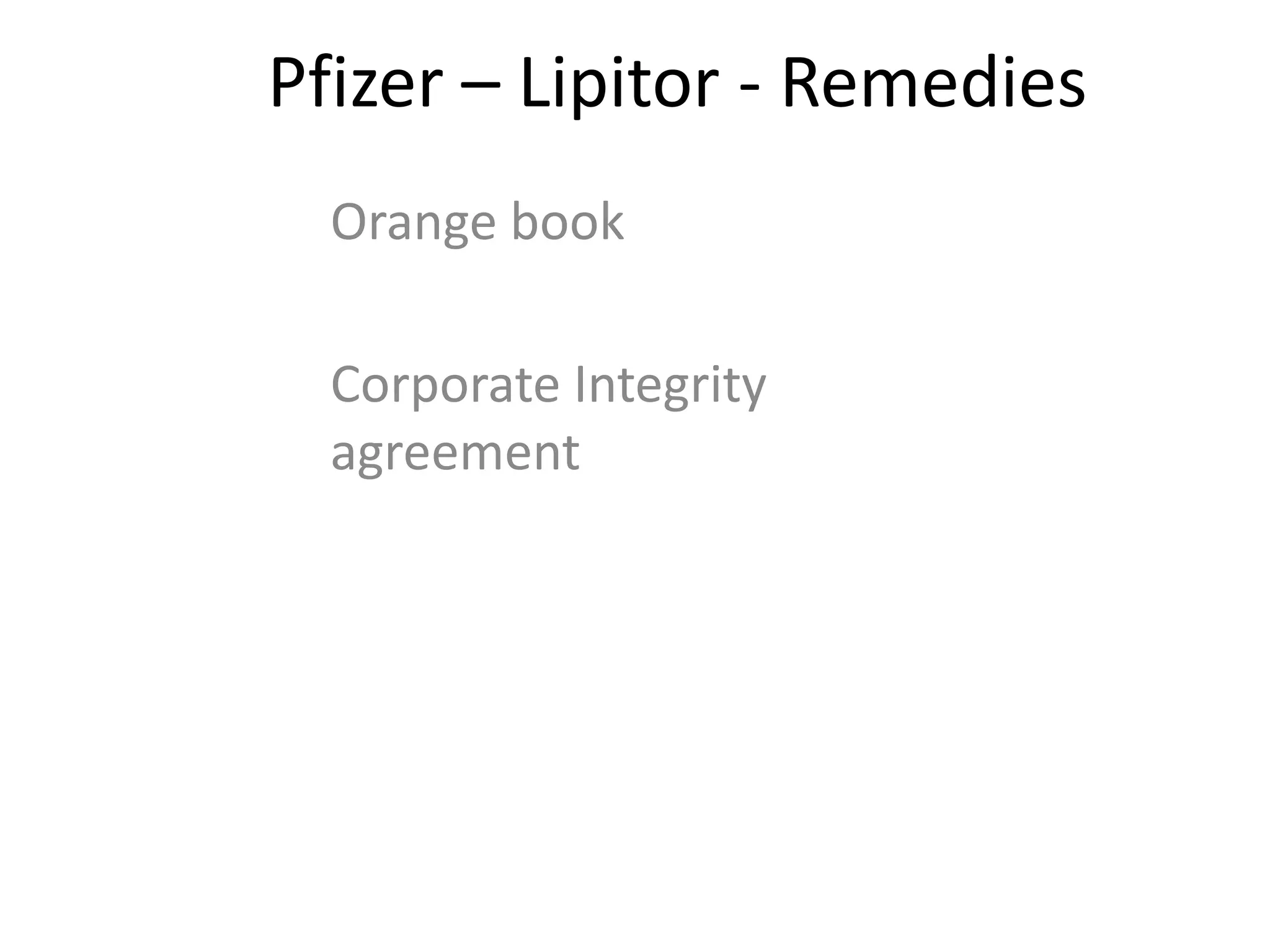 Pfizer lipitor | PPTX