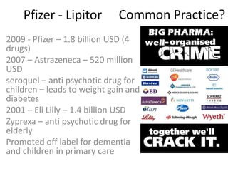 Pfizer lipitor | PPTX