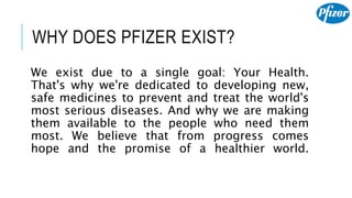 Pfizer project management | PPTX