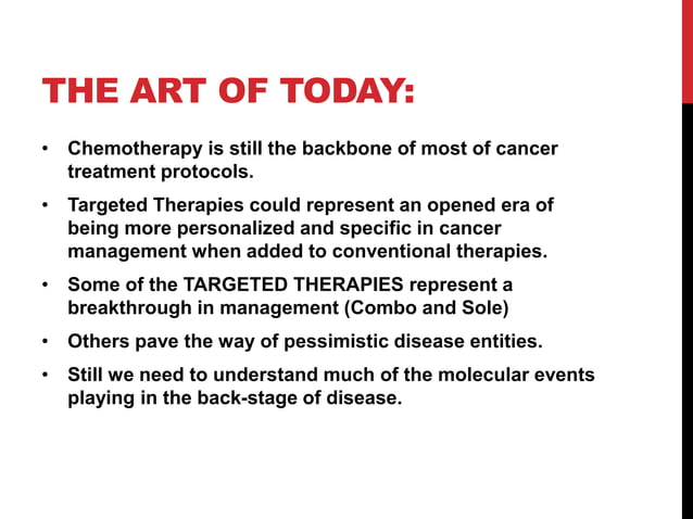 Introduction to Targeted Therapies in Oncology | PPTX
