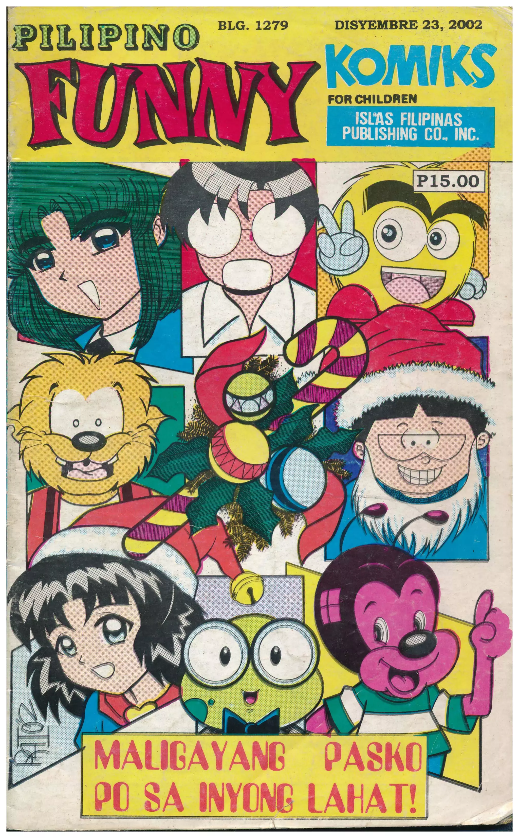 PROJECT: Balik Funny Komiks - Pilipino Funny Komiks Blg. 1279 December ...