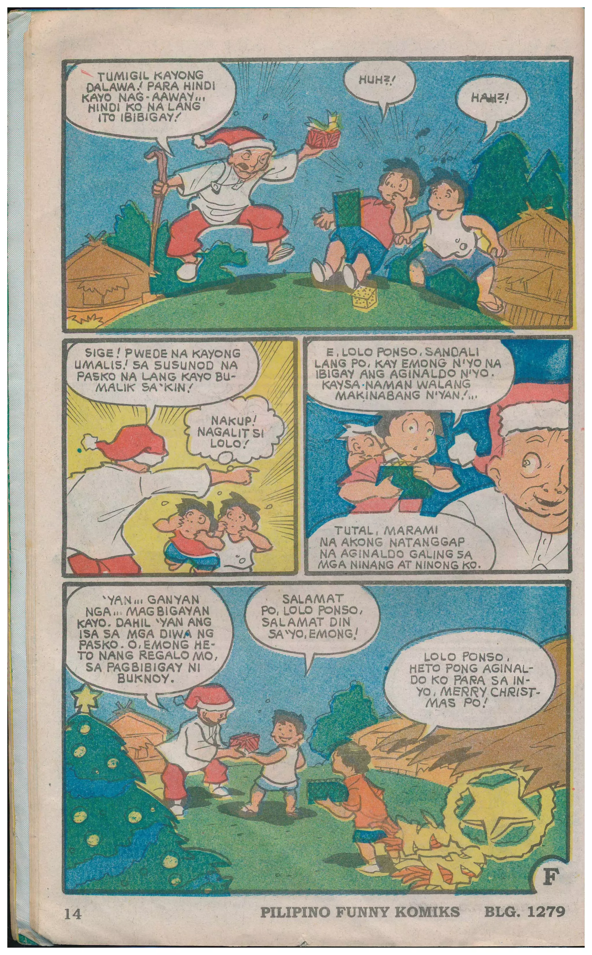 PROJECT: Balik Funny Komiks - Pilipino Funny Komiks Blg. 1279 December ...