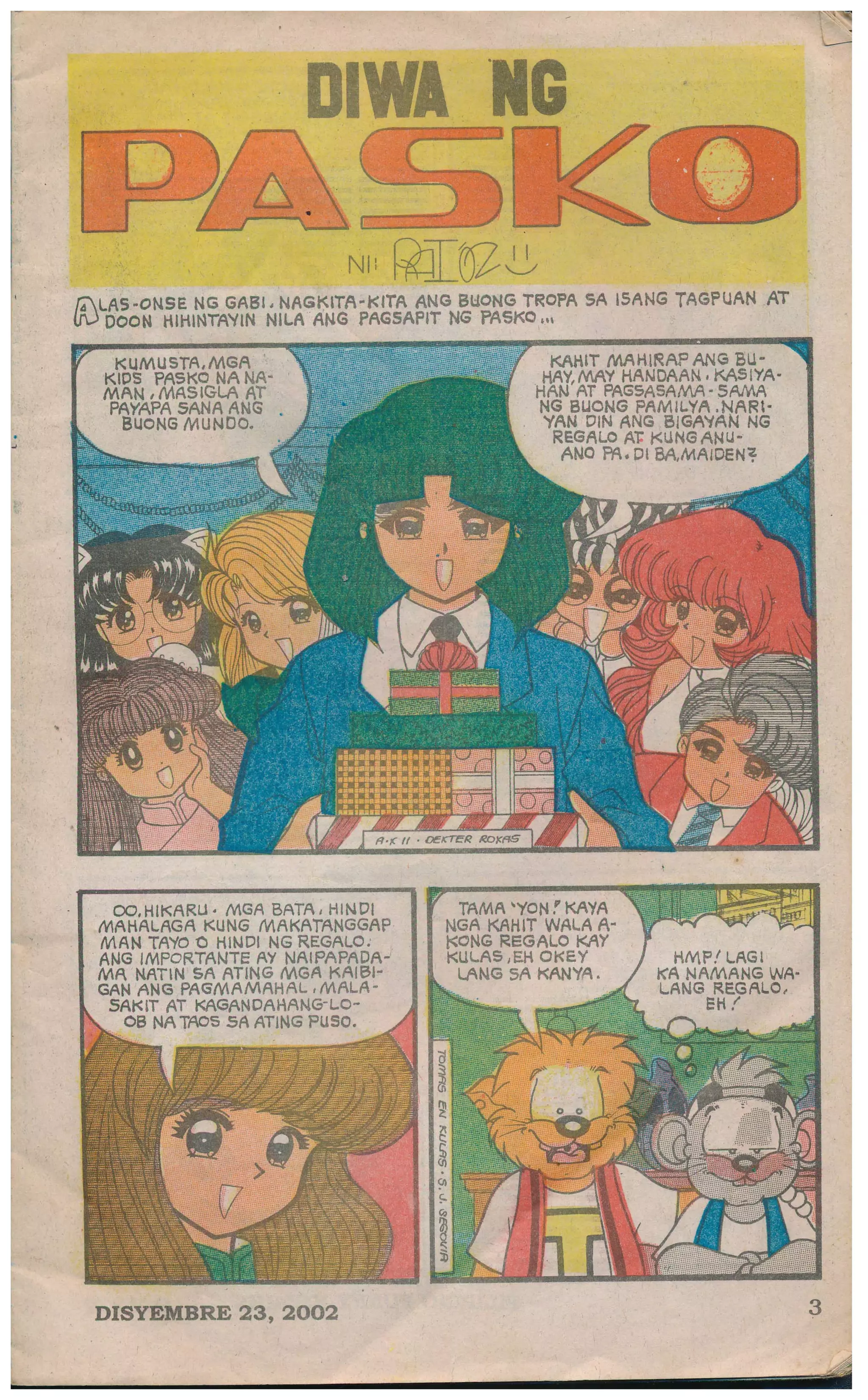 PROJECT: Balik Funny Komiks - Pilipino Funny Komiks Blg. 1279 December ...