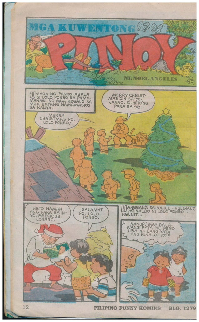 PROJECT: Balik Funny Komiks - Pilipino Funny Komiks Blg. 1279 December ...