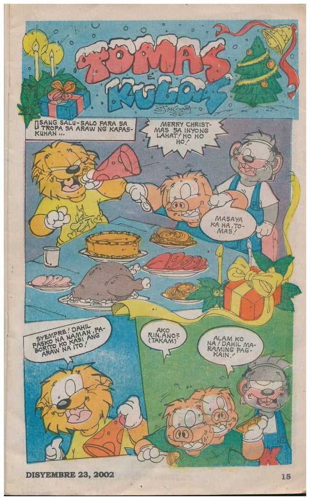PROJECT: Balik Funny Komiks - Pilipino Funny Komiks Blg. 1279 December ...