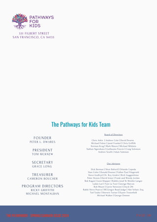 Pathways for Kids Spring Summer 2024 Newsletter | PDF