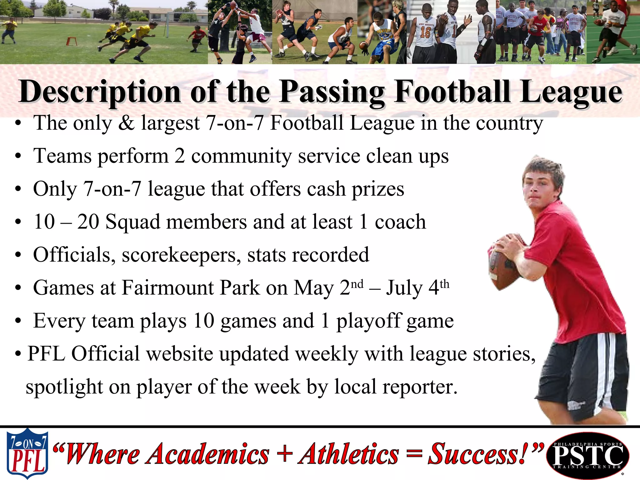 PFL Football Coach Presentation | PPT