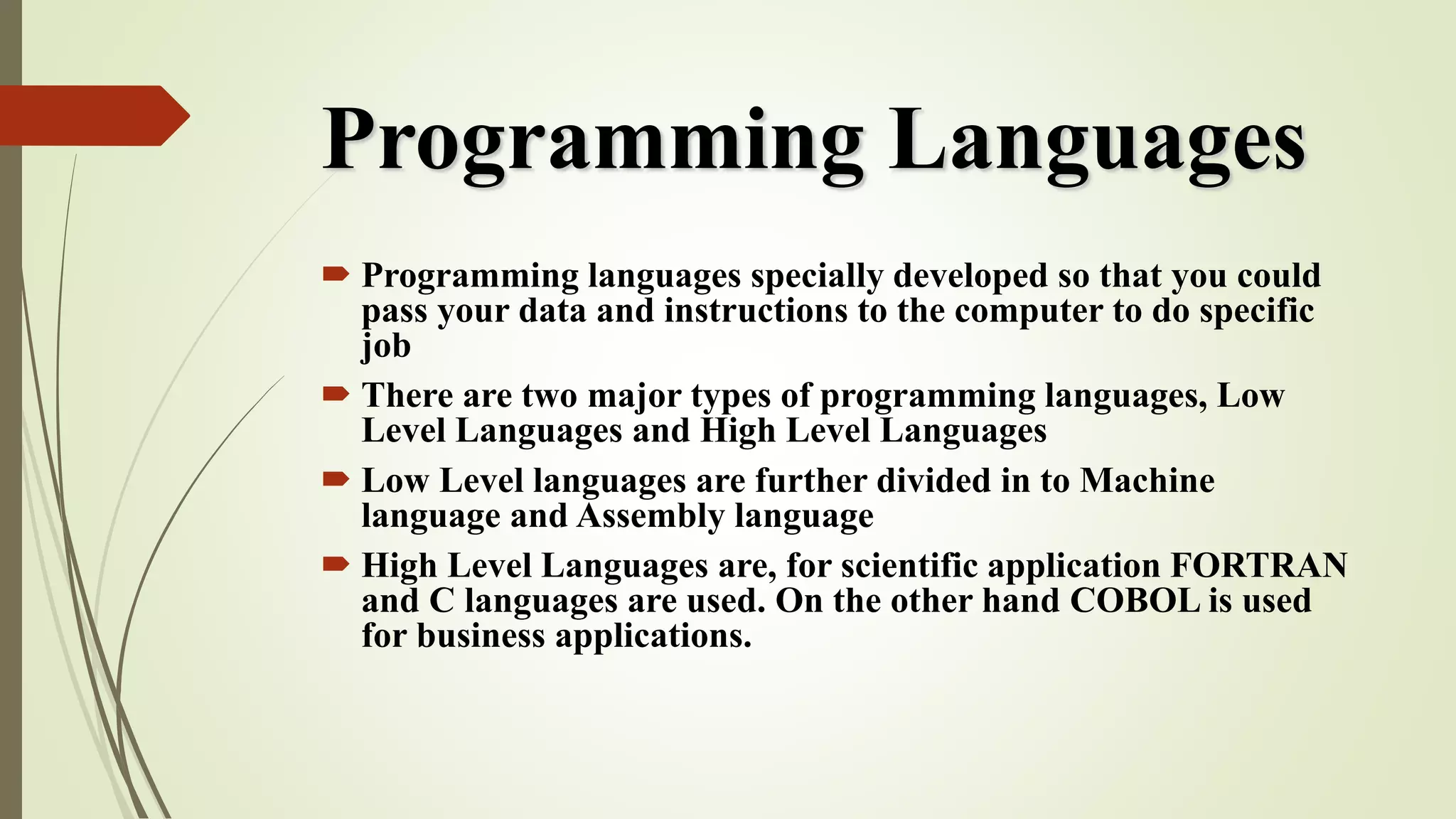 Programming Fundamental Slide No.1 | PPTX
