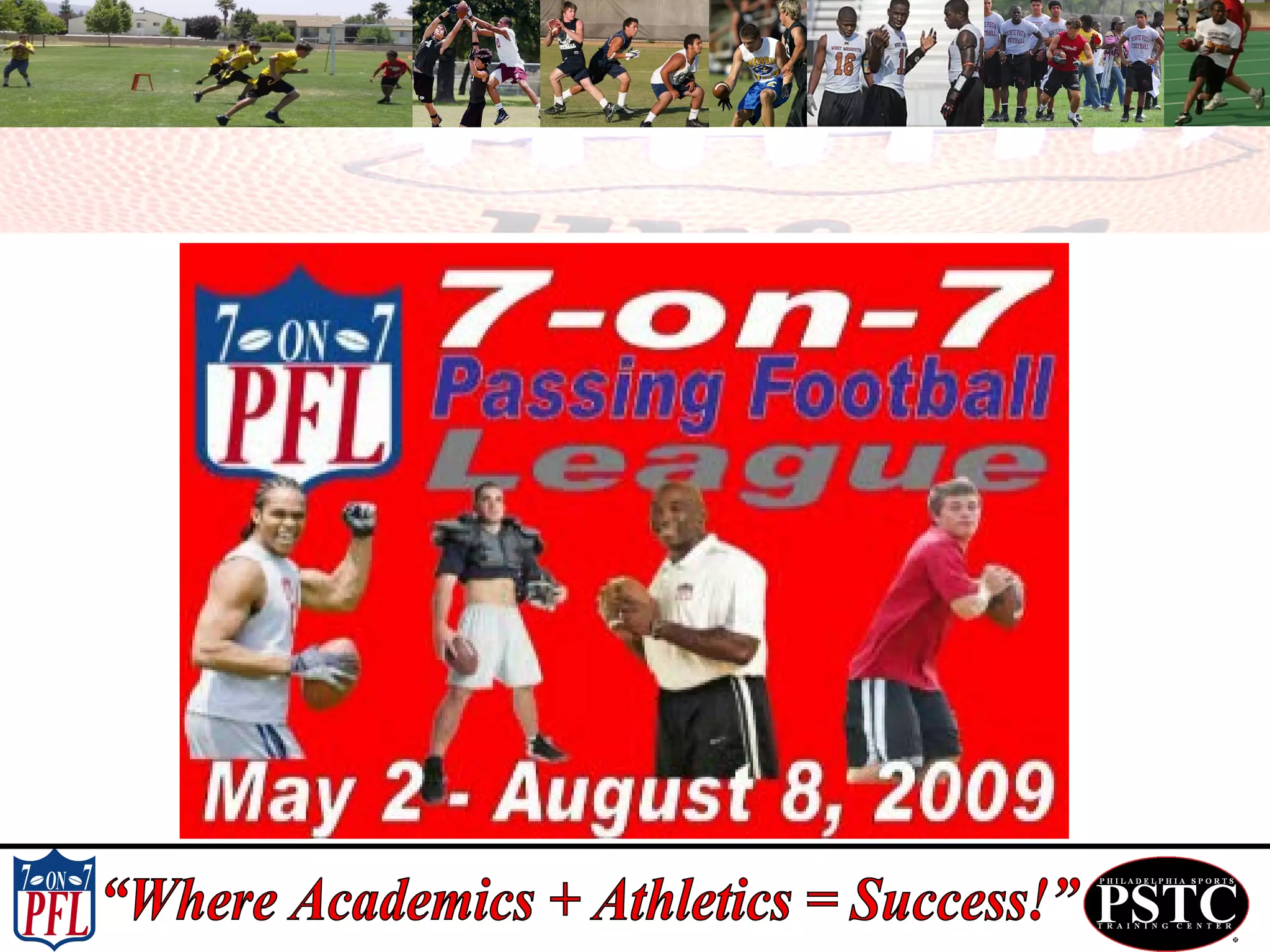 7-on-7 Passing Football League Coaches Presentation | PPT
