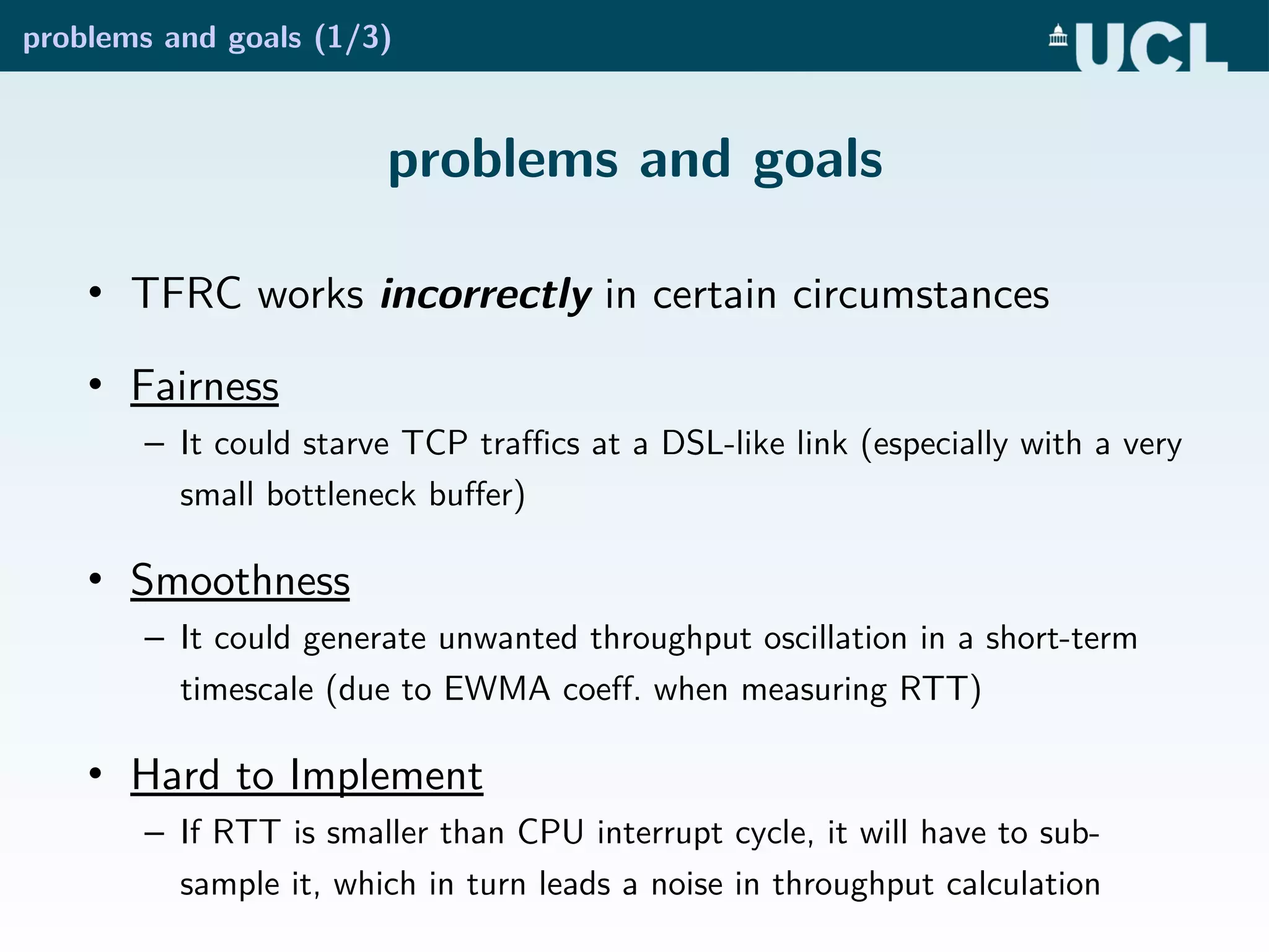 Designing TCP-Friendly Window-based Congestion Control | PDF