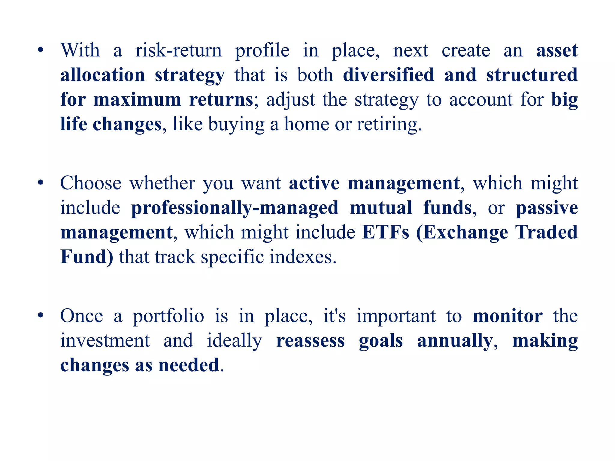 PFM Day 6 - Unit III.pptx | Stocks and Bonds | Personal Investing