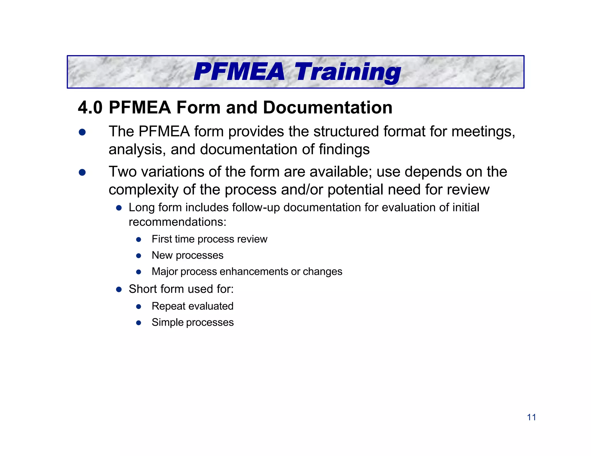 Pfmea process fmea | PDF