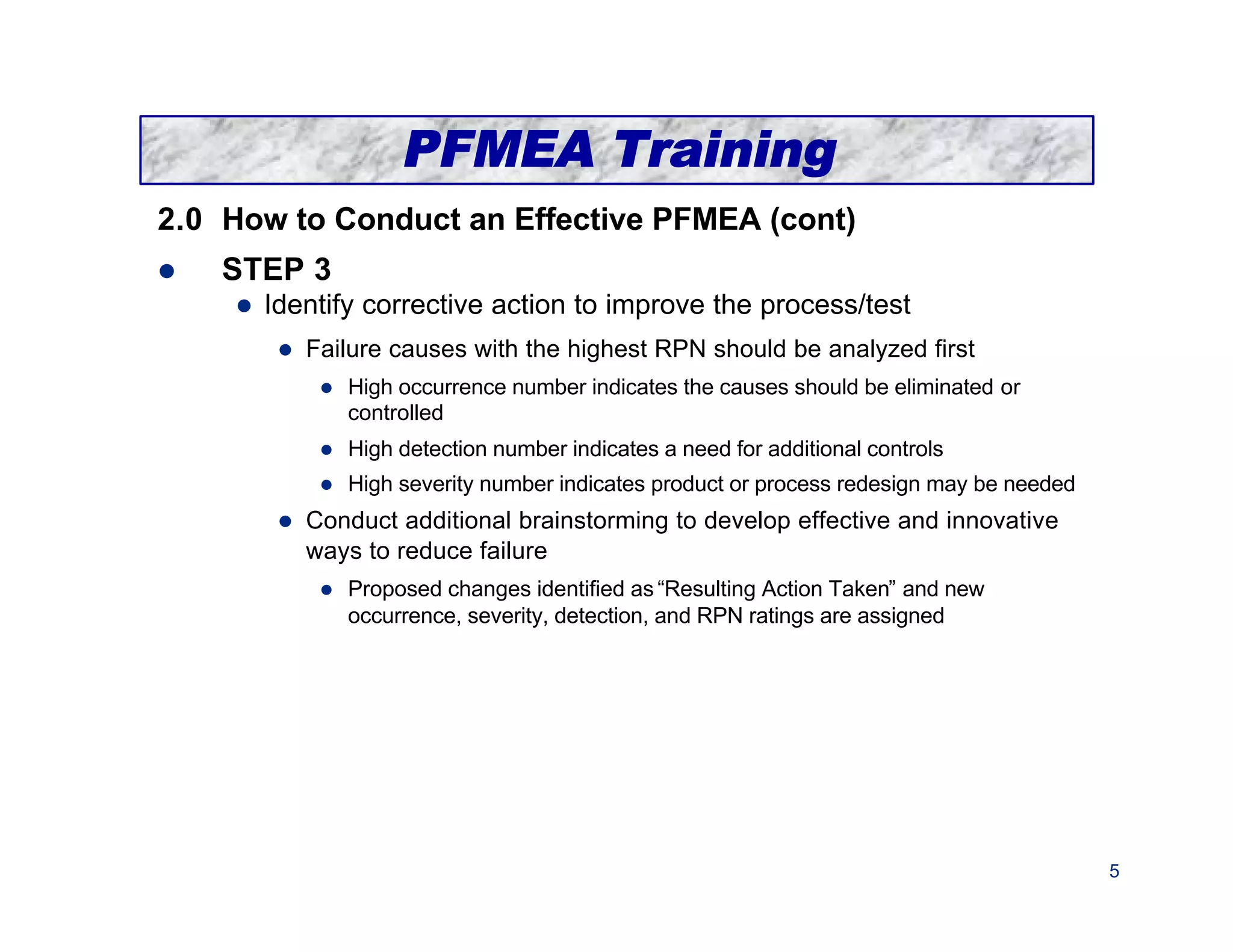 Pfmea process fmea | PDF