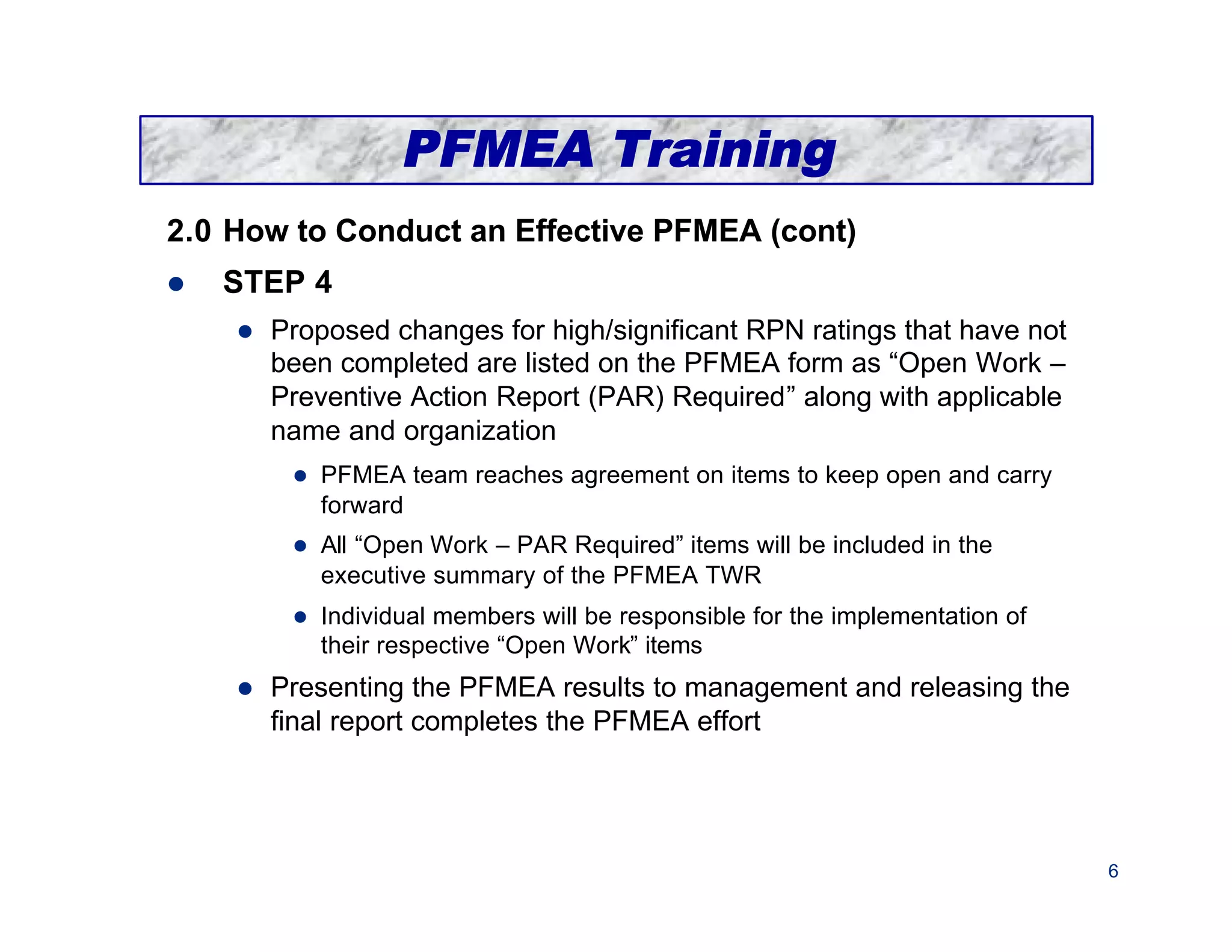 Pfmea process fmea | PDF