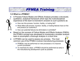 Pfmea process fmea | PDF