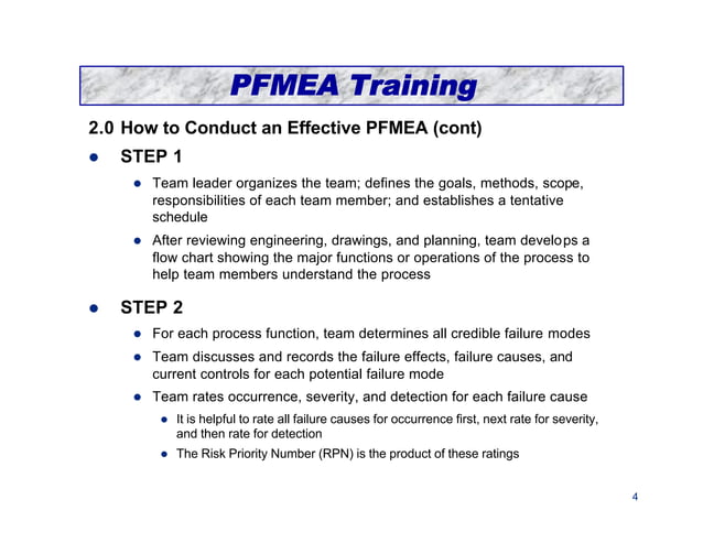 Pfmea process fmea | PDF