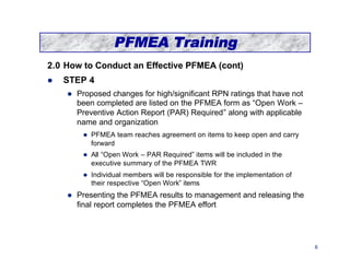 Pfmea process fmea | PDF