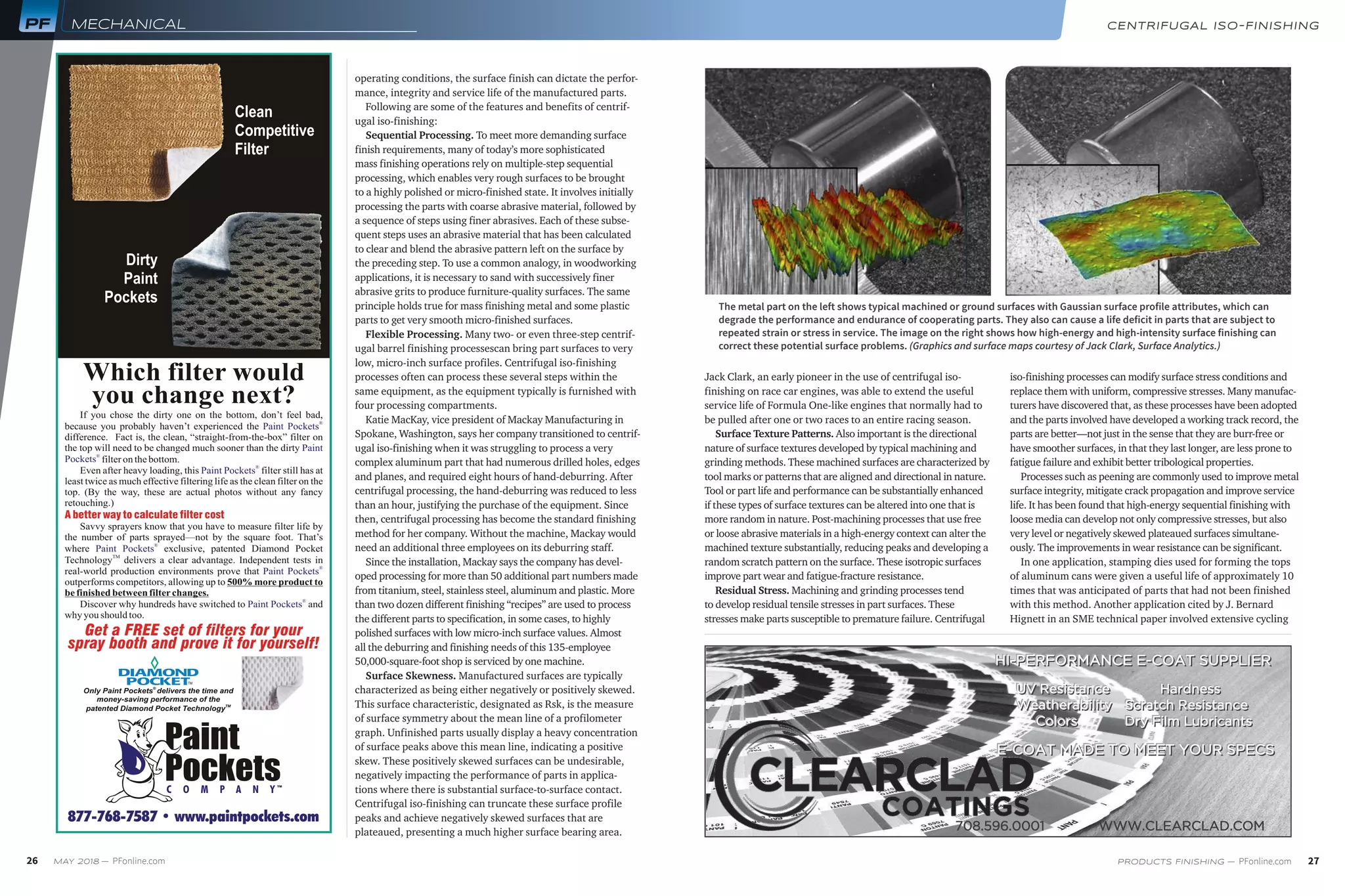Centrifugal Iso-Finishing | PDF