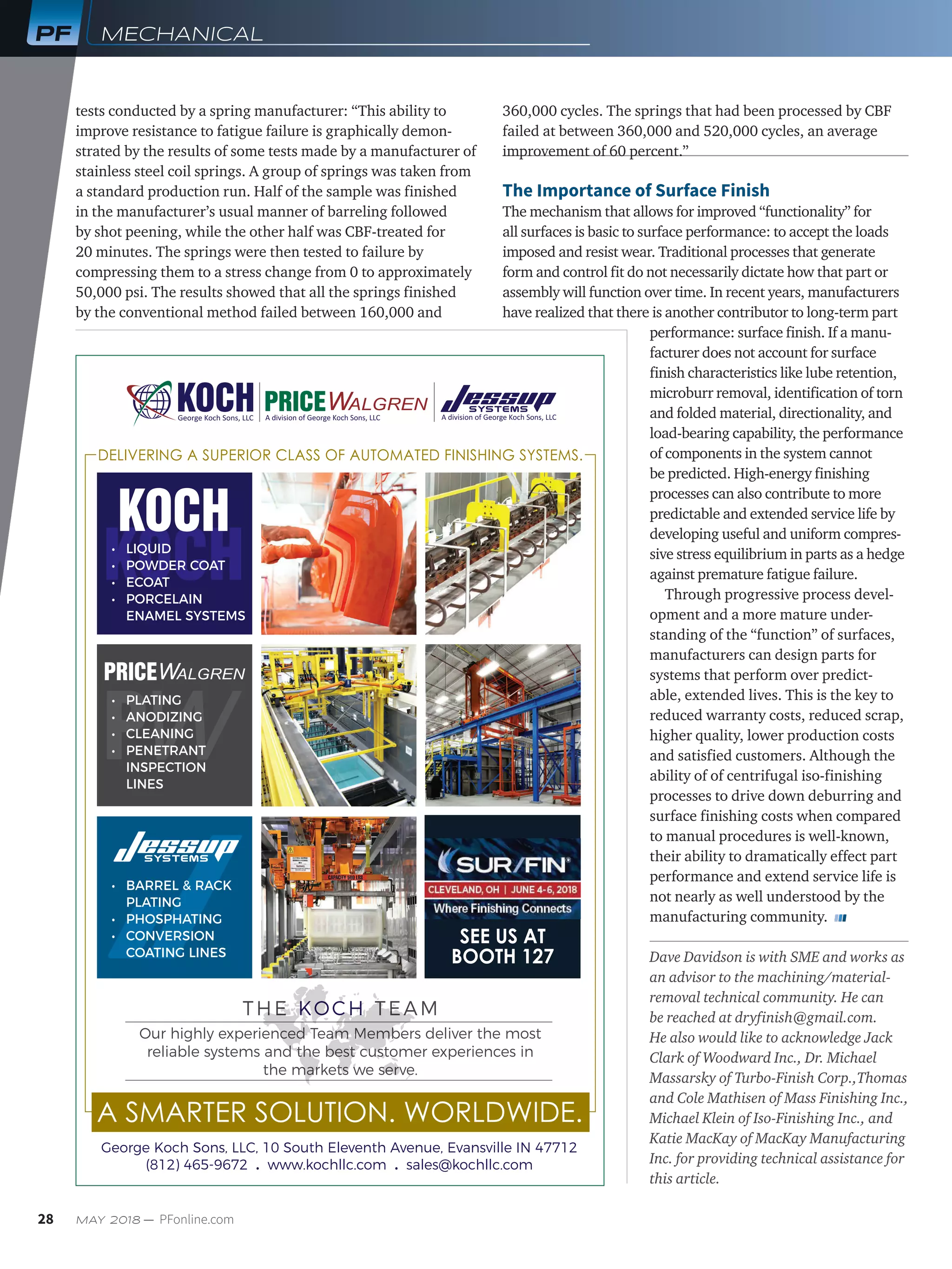 Centrifugal Iso-Finishing | PDF