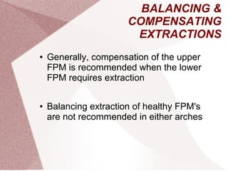 Extraction Of The First Permanent Molar | ODP