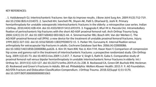 pfn vs hemi arthroplasty in complex intertrochanteric femur fracture | PPTX