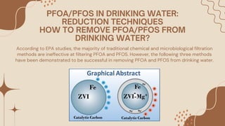 PFOA/PFOS in Drinking Water : How to Remove PFOA/PFOS? | PDF