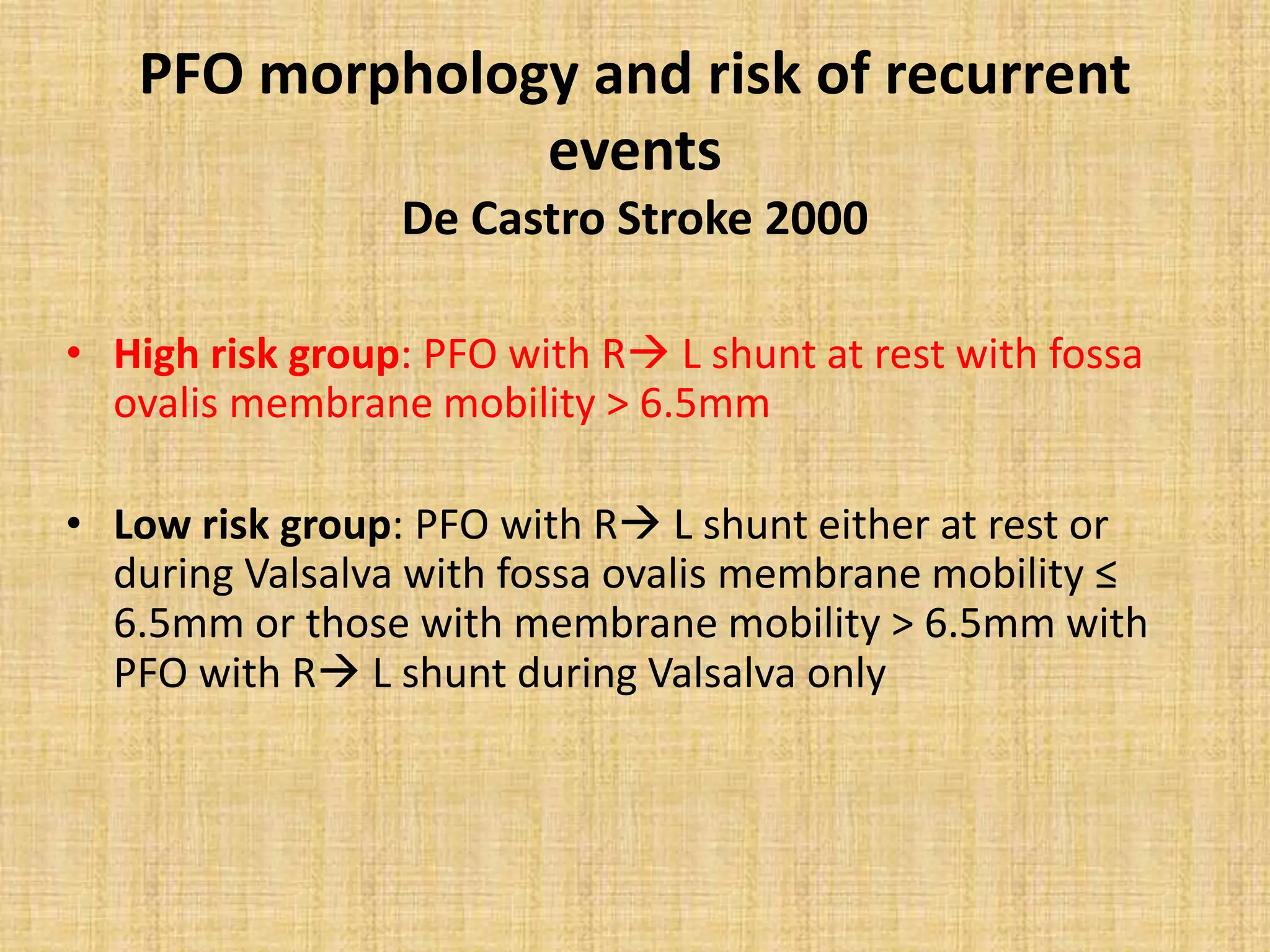 PFO CLOSURE | PPTX