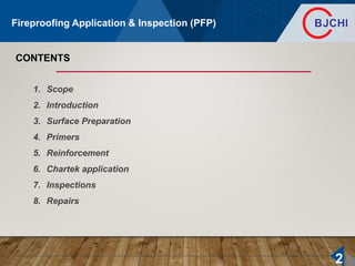 PFP – Fireproofing Application & Inspection.pptx