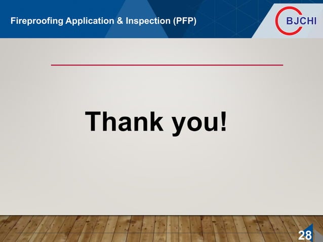 PFP – Fireproofing Application & Inspection.pptx