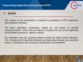 PFP – Fireproofing Application & Inspection.pptx