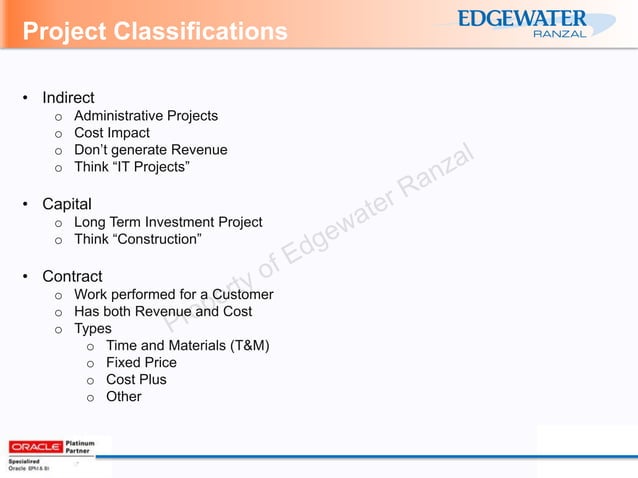 Oracle EPM Project Financial Planning (PFP) – A First Look | PDF