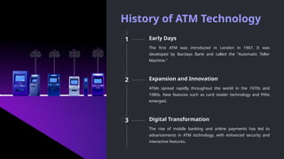 ATm Machine Presentaion of Progaramming Fundamentals | PPT