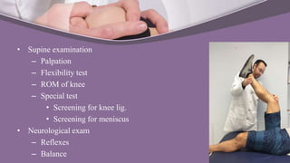 Patellofemoral Pain Syndrome | PPTX