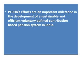 Pfrda ppt | PPTX