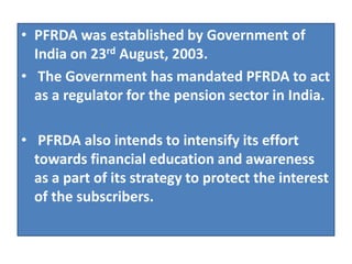 Pfrda ppt | PPTX