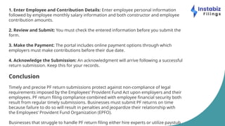 Understanding PF Return Filing Requirements | PPT